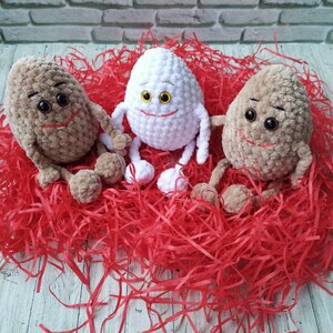 Crochet Pattern Fillable Easter Egg | Jumbo Egg Amigurumi Tutorial ...