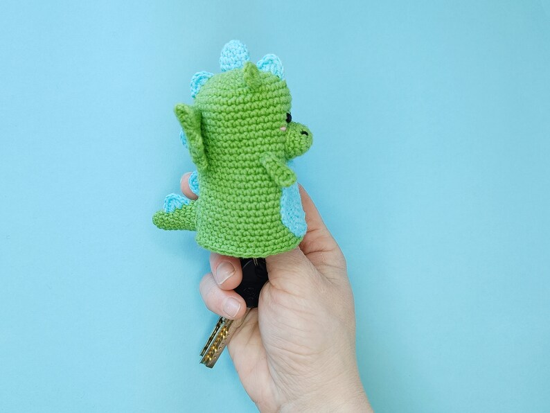 Dragon Key Cover Crochet Pattern Cozy Key Holder Crochet - Etsy