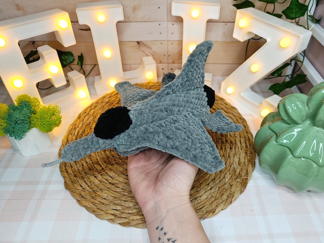 Airplane Nursery Like F-16 Gift for Grandson, Custom Plushie Baby Boy ...