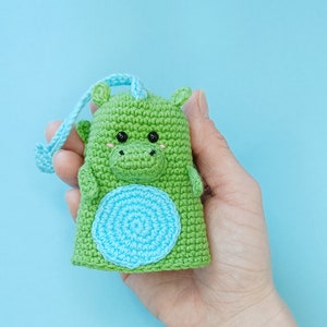 Dragon Key Cover Crochet Pattern, Cozy Key Holder Crochet, Plush ...