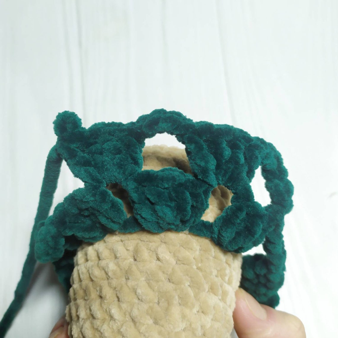 Mini Christmas Tree Plush Crochet Pattern for Beginners | Etsy