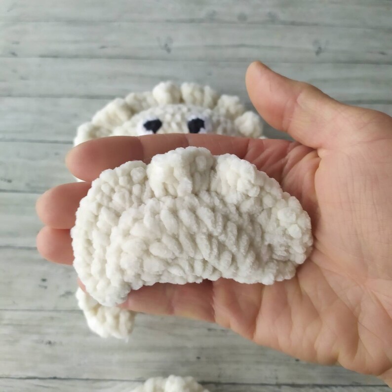 Stuffed Gyozacrochet Pattern Pierogi Ornaments Amigurumi - Etsy