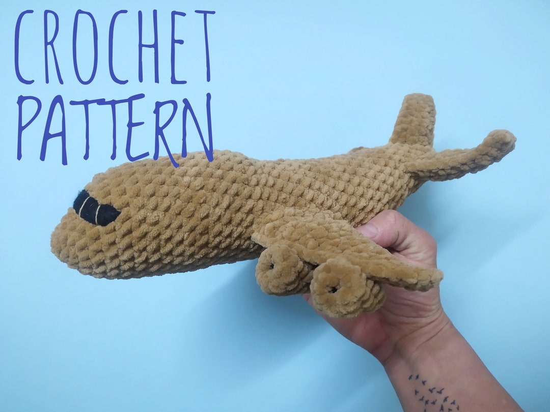 Crochet Airplane Pattern: Boeing 747 Plush Toy (PDF Pattern) - Etsy