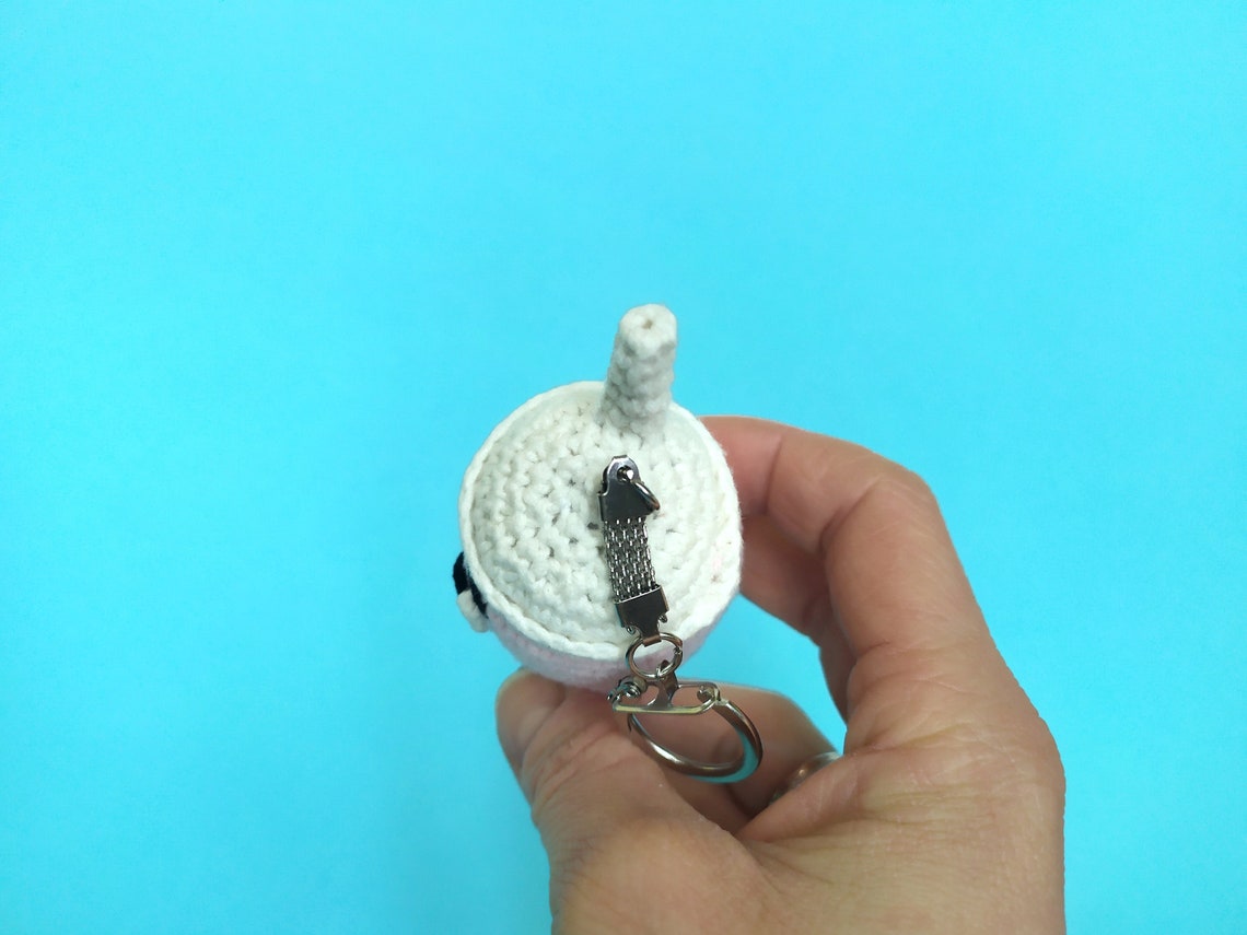 Crochet Keychain Pattern Amigurumi Boba Plush Toy Stuffed | Etsy