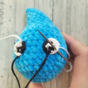 Water Drop Crochet Pattern, Raindrop Plush Crochet Pattern, Amigurumi ...