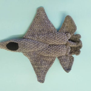 Crochet Pattern Airplane Nursery Like Northrop YF-23, Amigurumi Plane ...