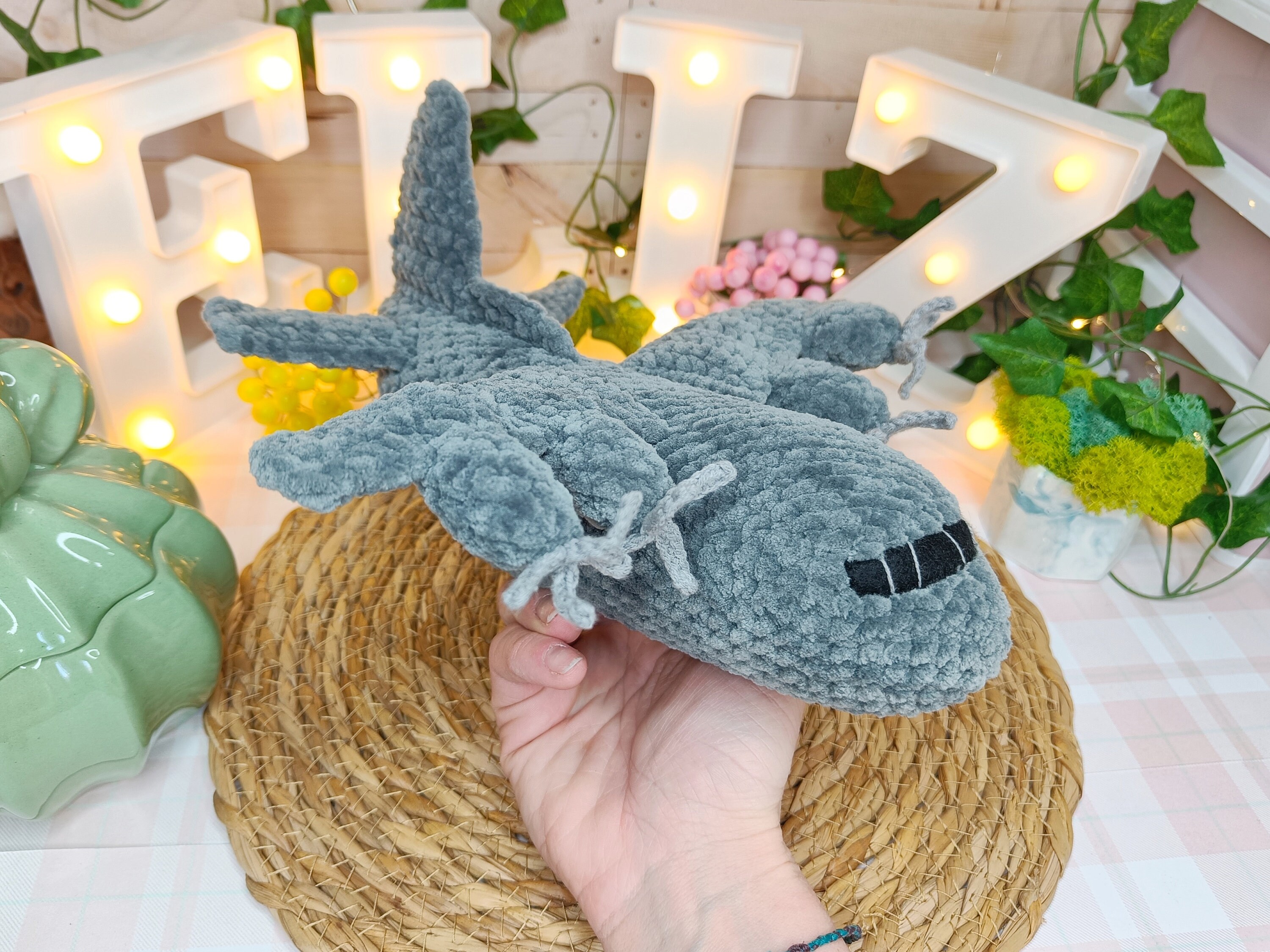 Airplane Nursery Like C 130 Hercules, Gift for Grandson, Custom Plushie ...