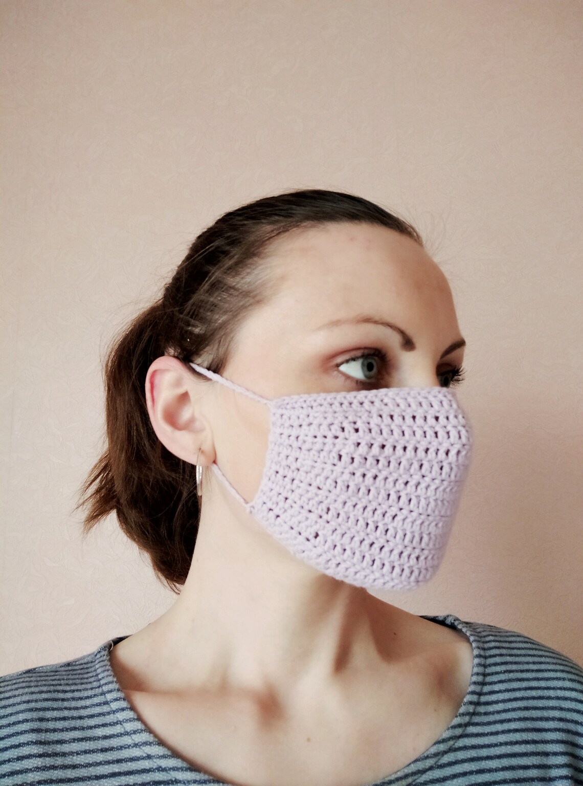 CROCHET PATTERN Face Mask PDF Tutorial Instant Download | Etsy