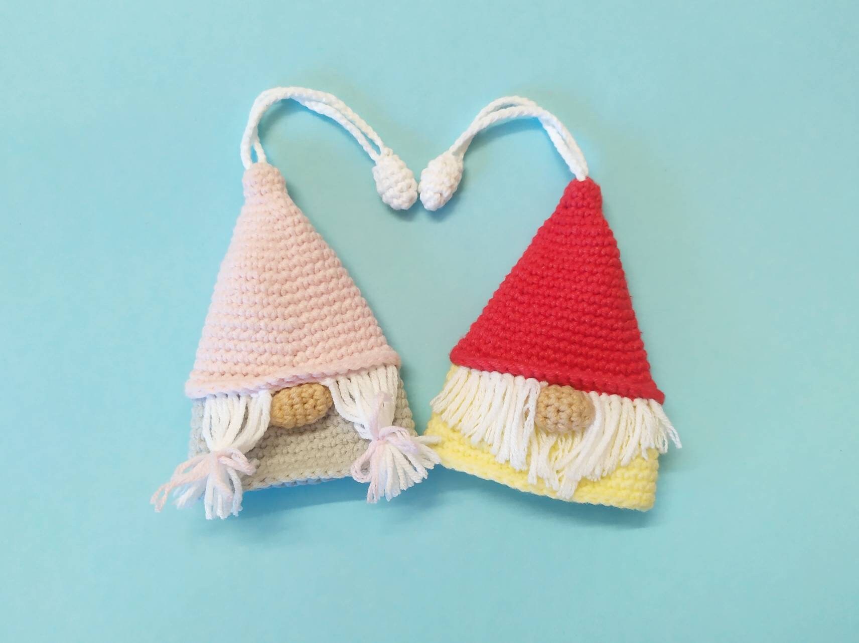 Gnome Key Cover Crochet Pattern Cozy Key Holder Crochet - Etsy