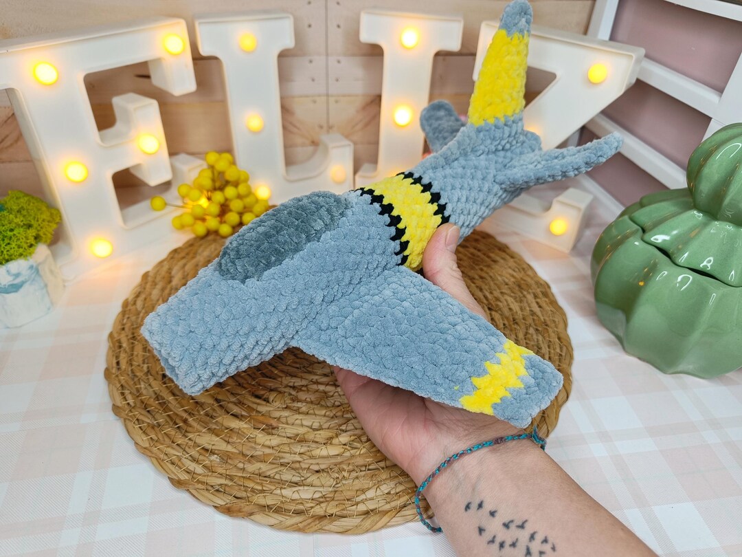 Airplane Nursery Like F-86 Gift for Grandson, Custom Plushie Baby Boy ...