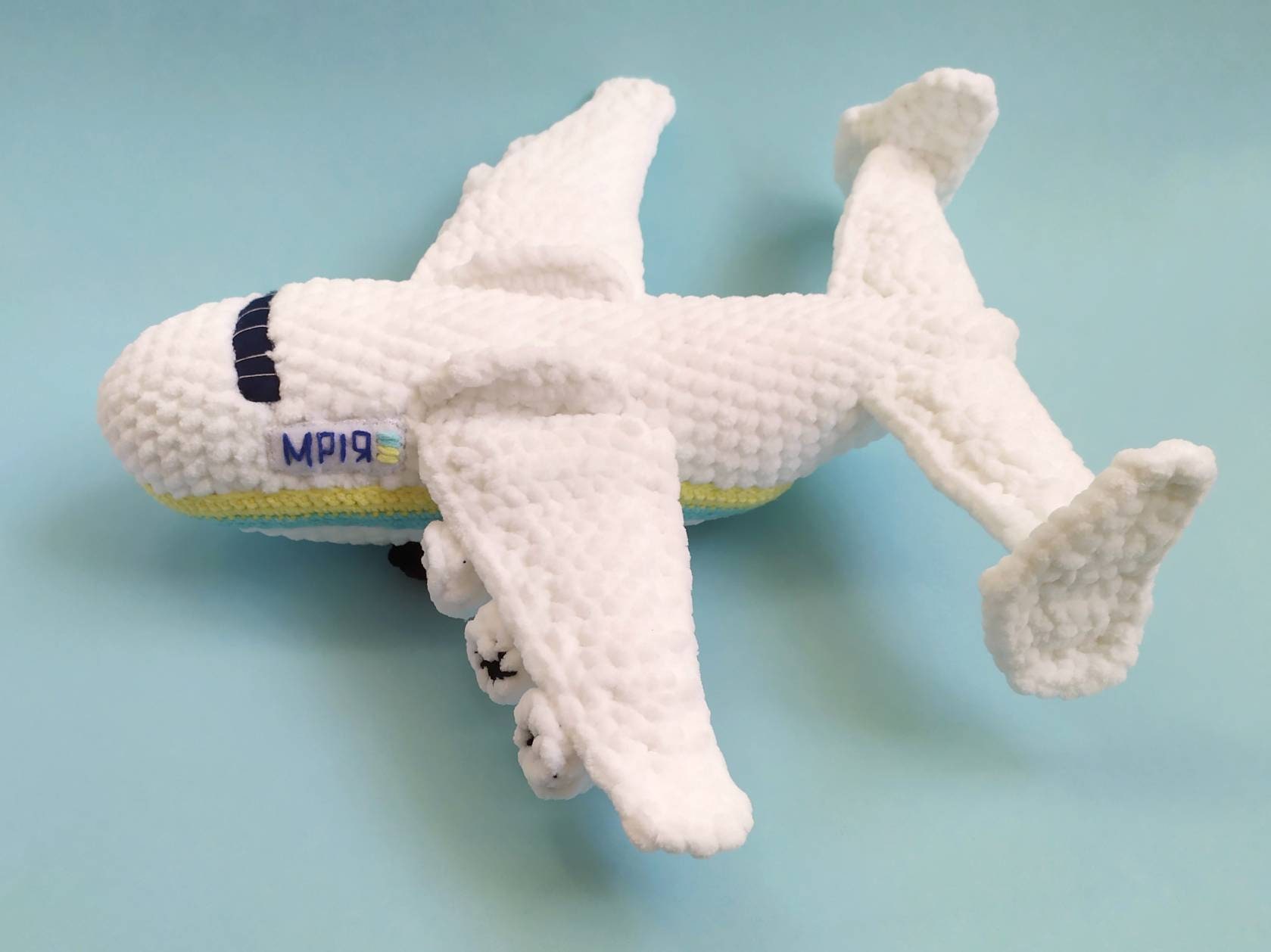 Plane Mriya Plush Toy Airplane Nursery Gift for Grandson - Etsy