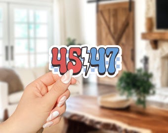 Flag Trump Dance QR Code Sticker Indoor Outdoor Vinyl Decal Sticker Car ...