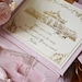 Quinceañera Invitation Box Powder Pink Velvet Acrylic - Etsy