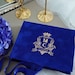 Wedding Invitation Box Royal Blue Acrylic Invitation in - Etsy