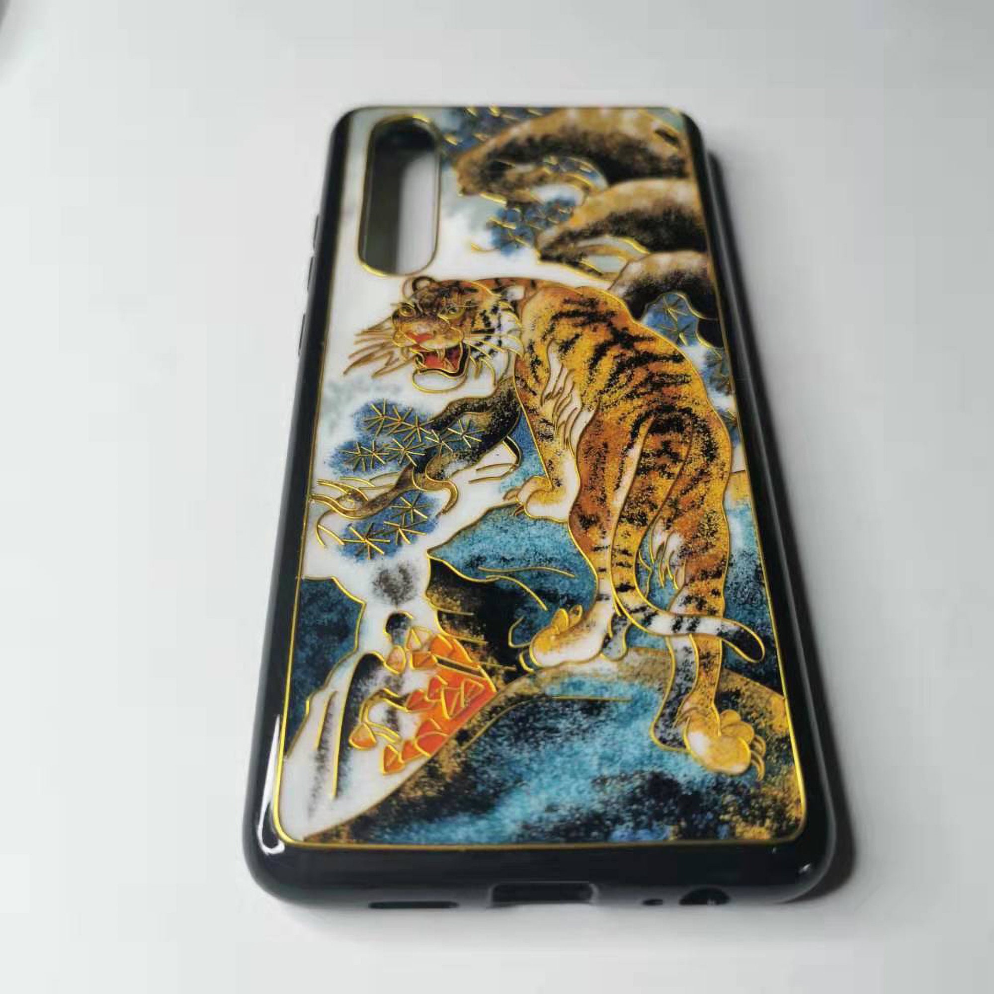 Tradition Cloisonne Art Handmade Tiger Phone Case | Etsy
