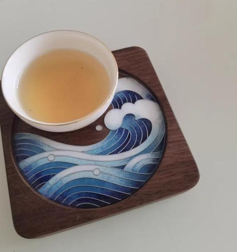 High Quality Cloisonne DIY Kit, Beach Cupmat , Includes All Tools and ...