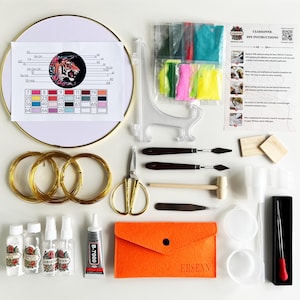 Cloisonne Painting DIY Kit"great Red Dragon" Create Your Own Majestic ...