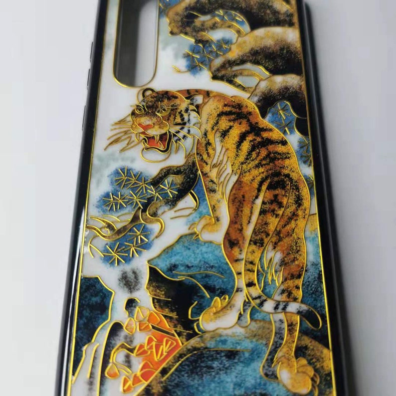 Tradition Cloisonne Art Handmade Tiger Phone Case - Etsy
