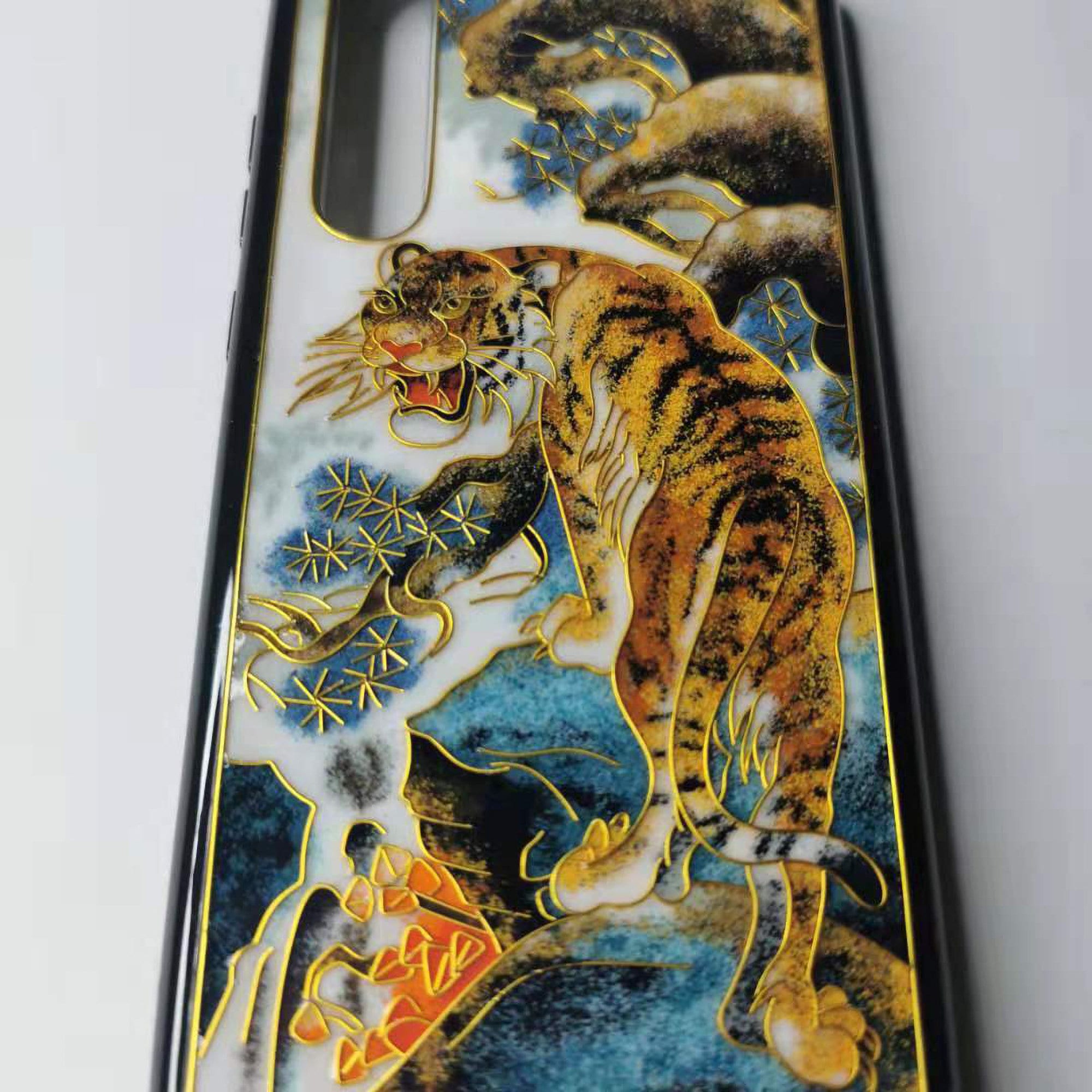 Tradition Cloisonne Art Handmade Tiger Phone Case | Etsy