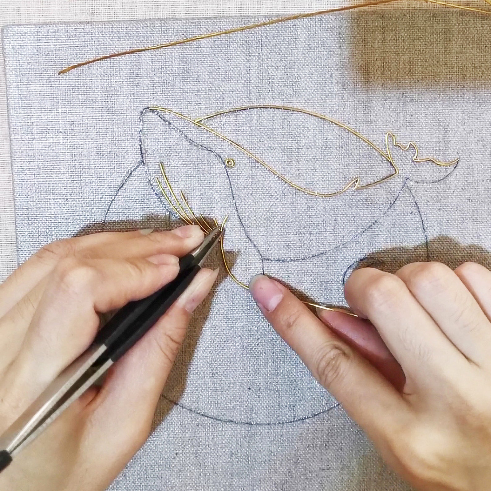 Cloisonne Art Diy Craft Kitspecial Tweezers for Cloisonne - Etsy