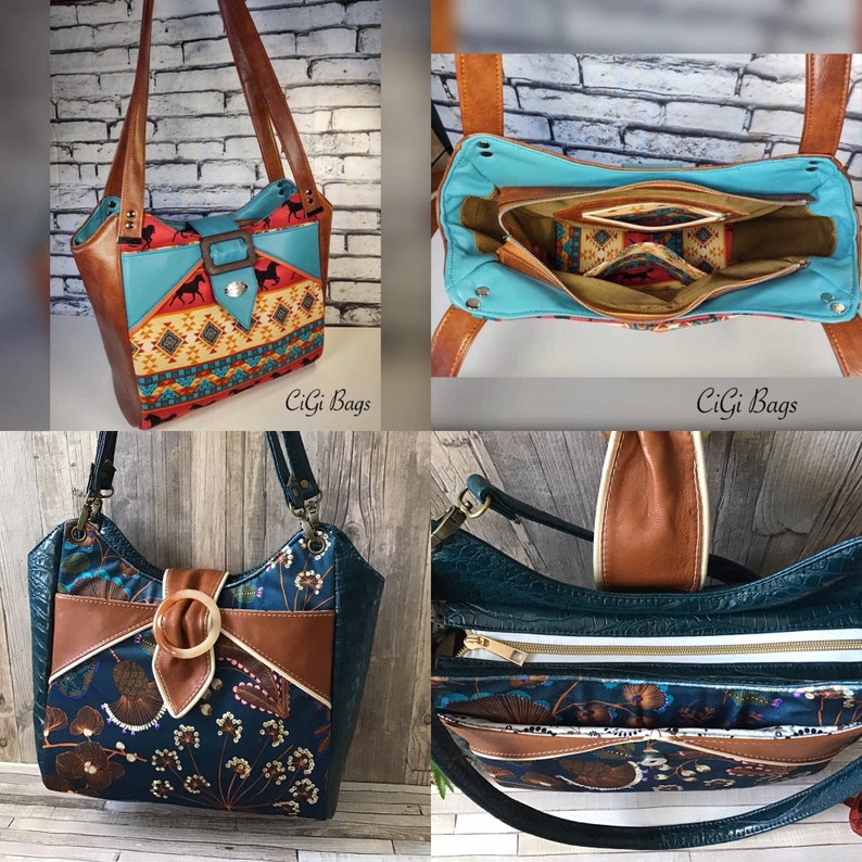 Pdf Bag Pattern Papyrus - Etsy