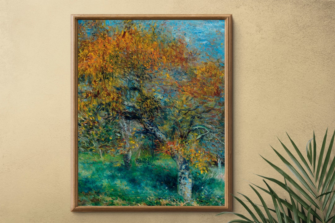 Artwork for Walls Landscape Autumn Printable Fall Room Decor Fall Wall ...