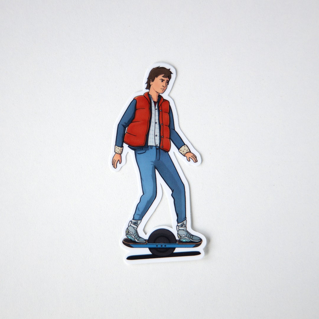 Onewheel Sticker - Marty Mcfly - Etsy