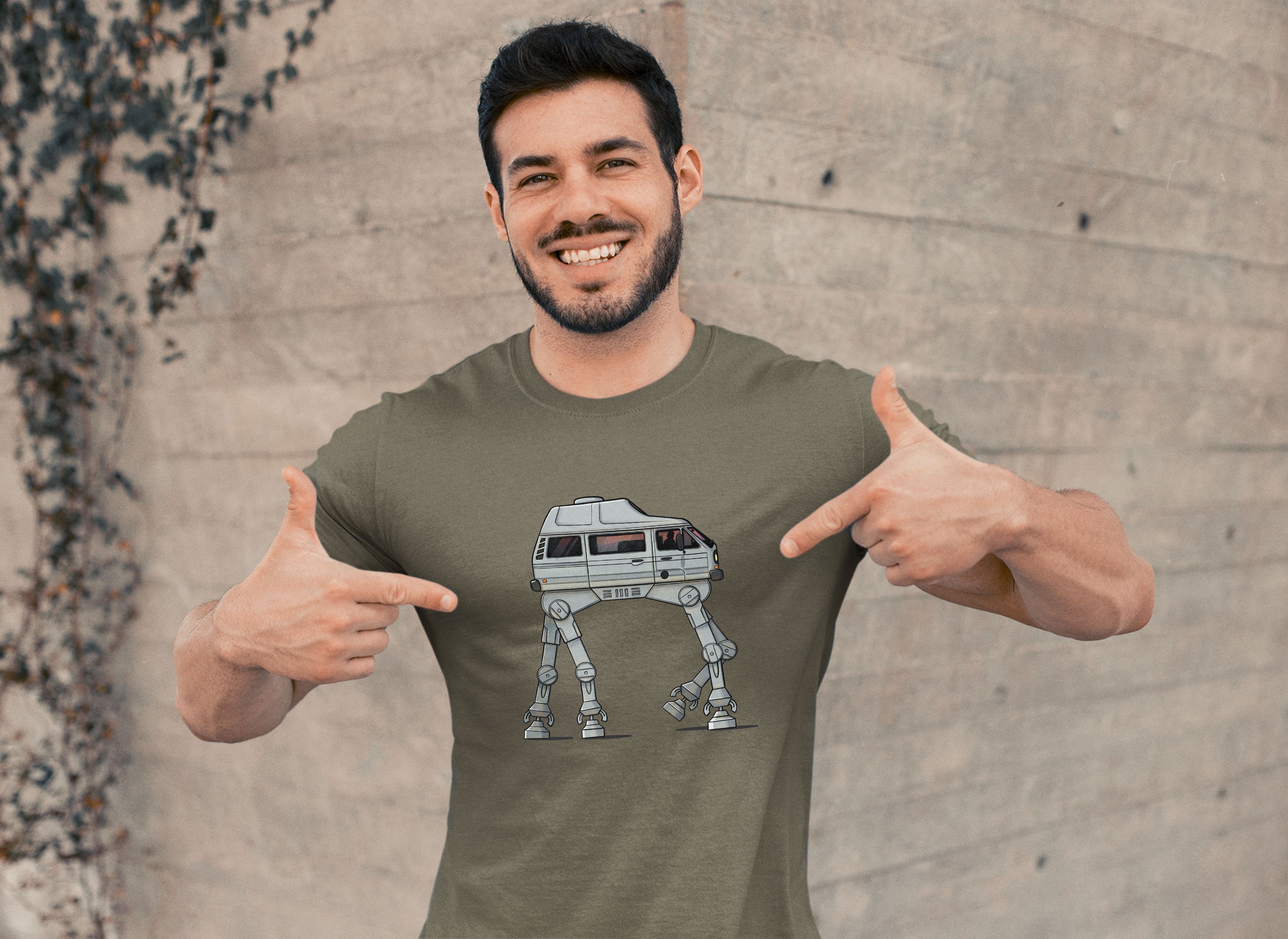 Mens T3-T3 Walker Westfalia High Top T-shirt - Etsy