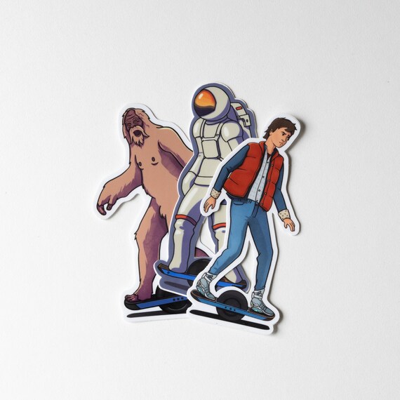 Onewheel Sticker Pack High Quality & Durable PVC Stickers | Etsy