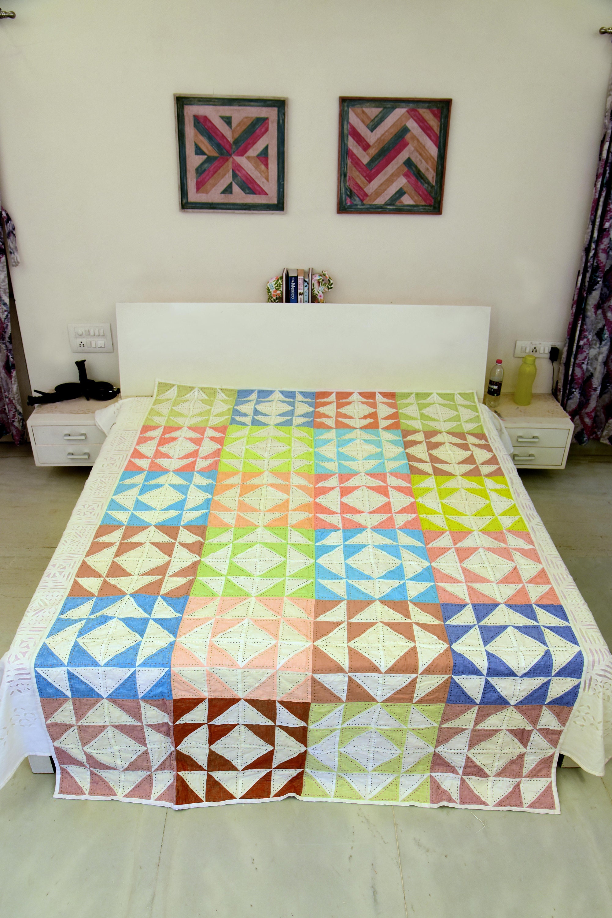 Bed Sheet Design Patchwork