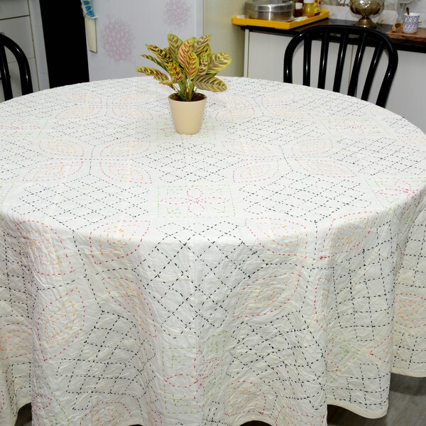 Kantha Table Cloth - Etsy