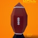 DIY Rugby Ball SVG Cricut I Printable Low Poly American Football ...