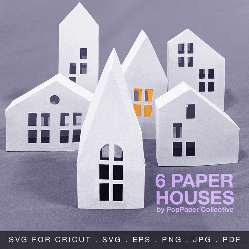 Paper Houses - Etsy