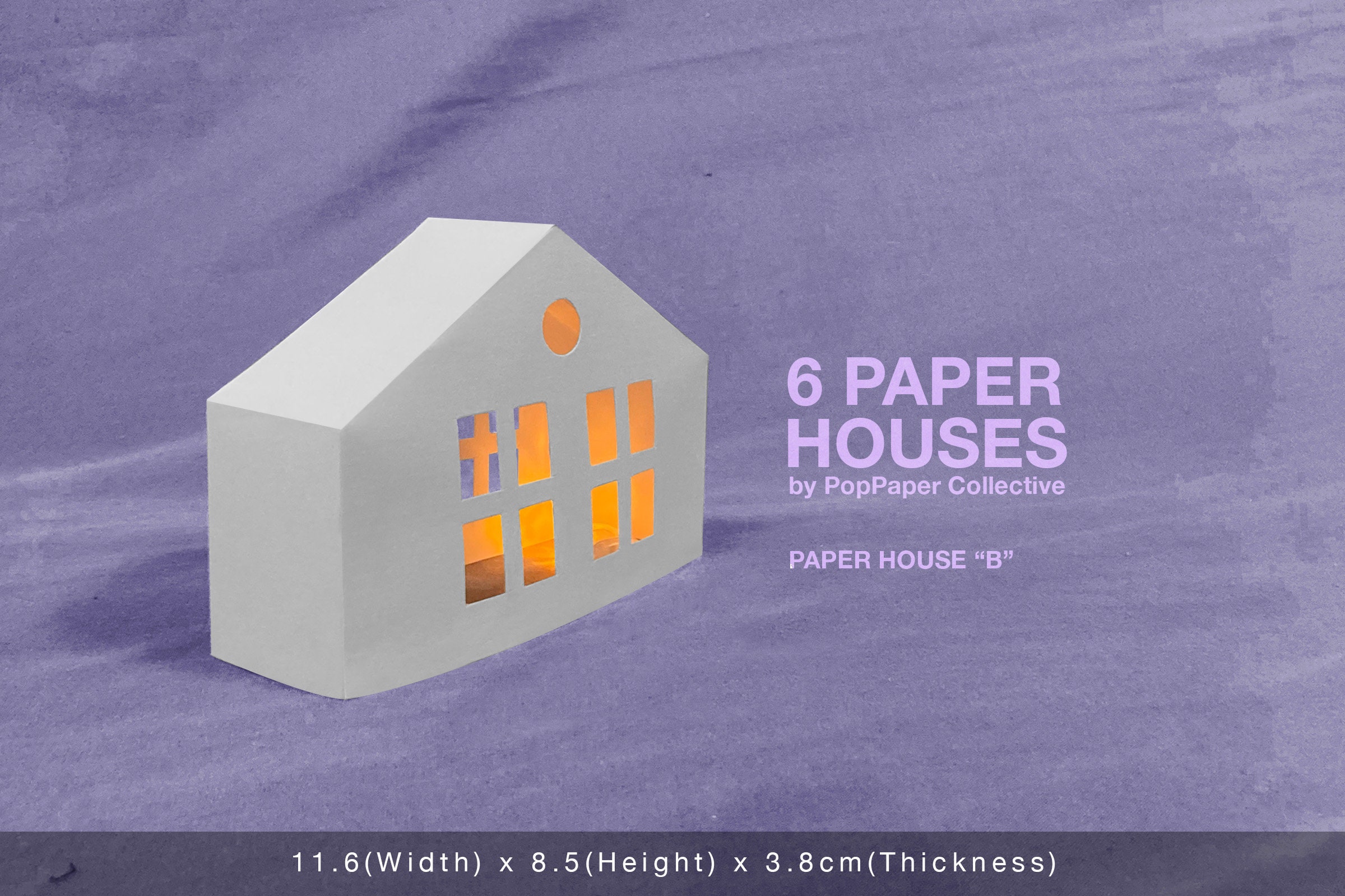 Paper House SVG Cricut Cutting Files | Paper Putz House Template for ...