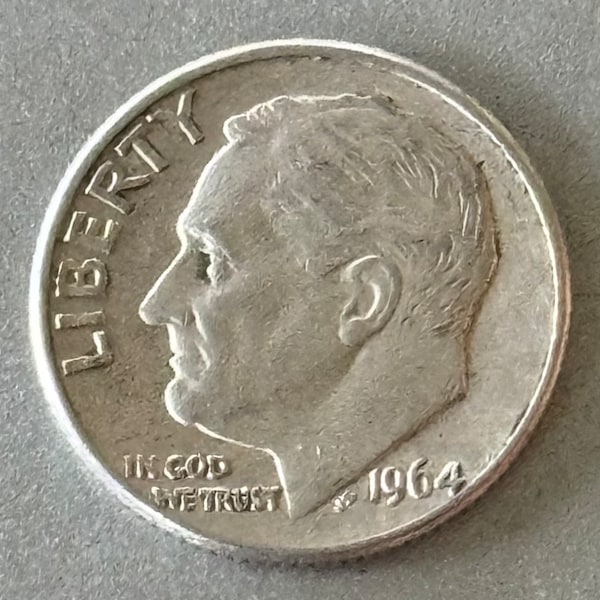 Roosevelt Dimes No Mint Mark - Etsy