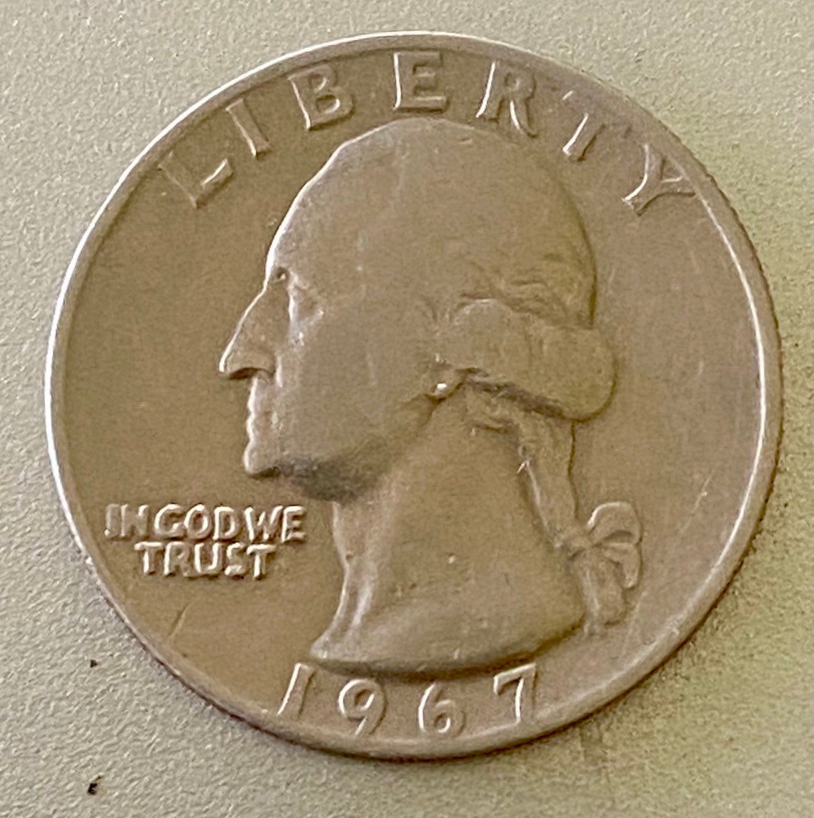 1967 Washington Quarter - Etsy