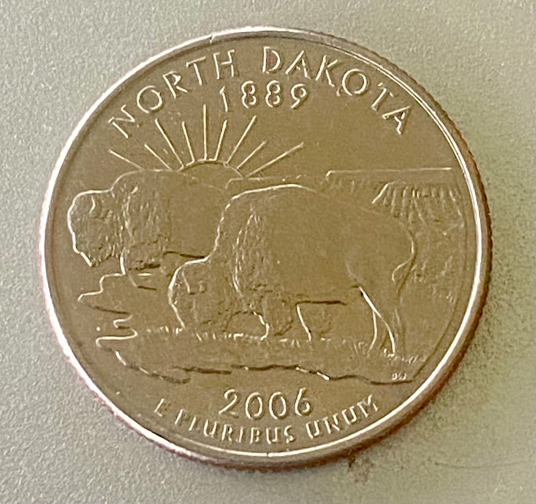2006 P North Dakota State Quarter - Etsy