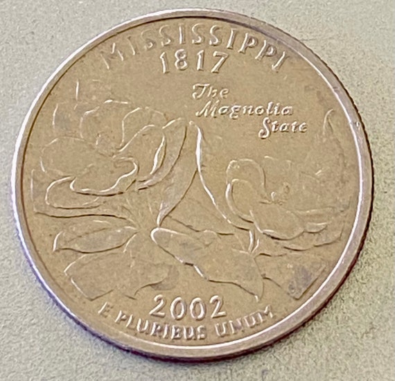 2002 P Mississippi State Quarter - Etsy
