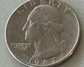 Rare Error Coin 1967 Washington Quarter No Mint Mark With Rim Letters ...