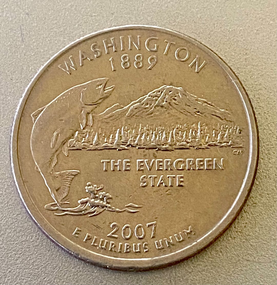 2007 P Washington State Quarter - Etsy