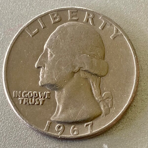1967 Quarter No Mint Mark - Etsy