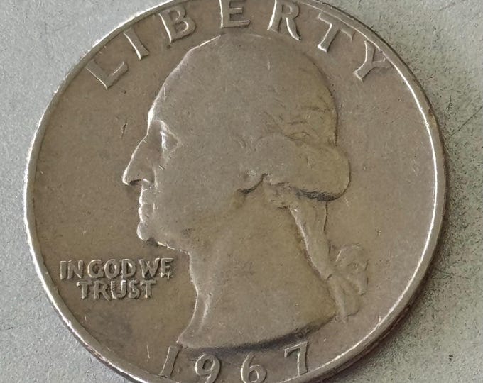 Rare Error Coin 1967 Washington Quarter No Mint Mark With Rim Letters ...