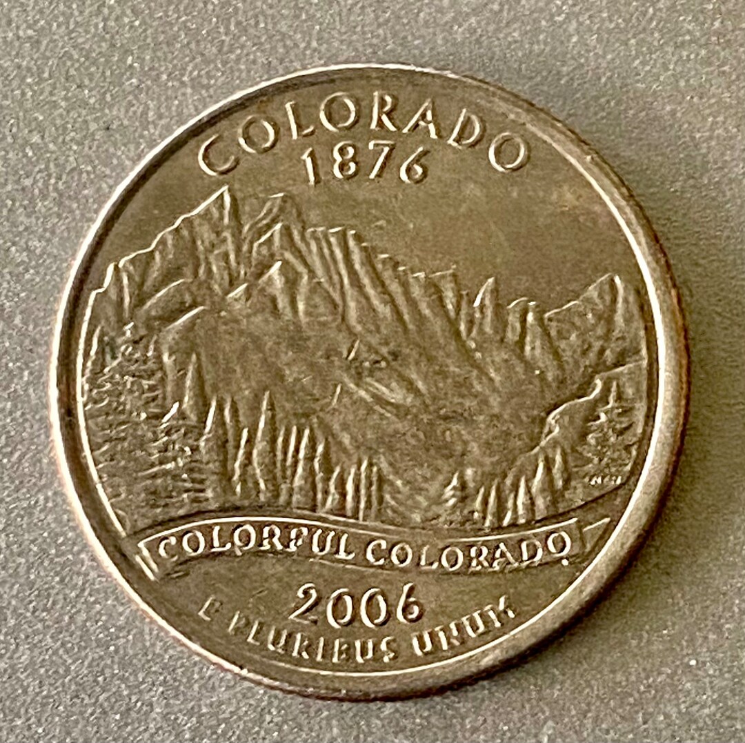 2006 P Colorado State Quarter - Etsy