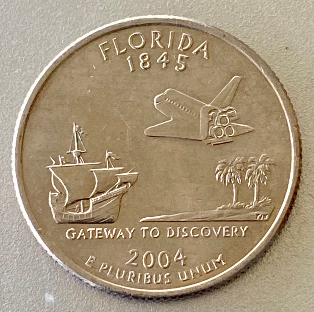 2004 P Florida State Quarter - Etsy