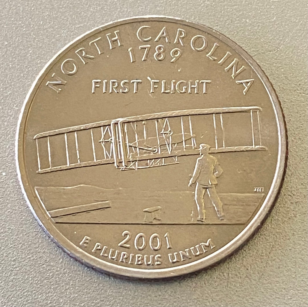 2001 D North Carolina State Quarter - Etsy