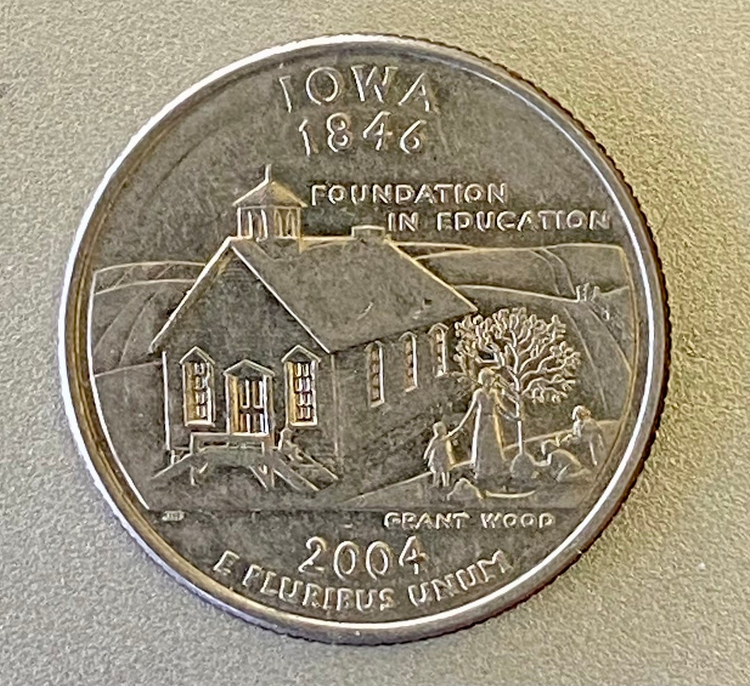 2004 D Iowa State Quarter - Etsy