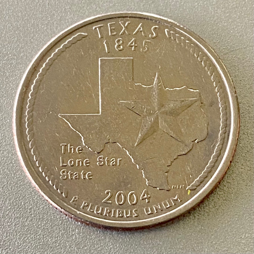 2004 P Texas State Quarter - Etsy