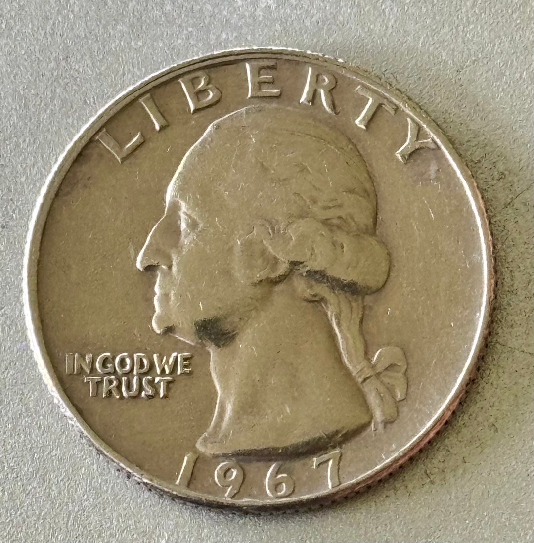 1967 Washington Quarter - Etsy
