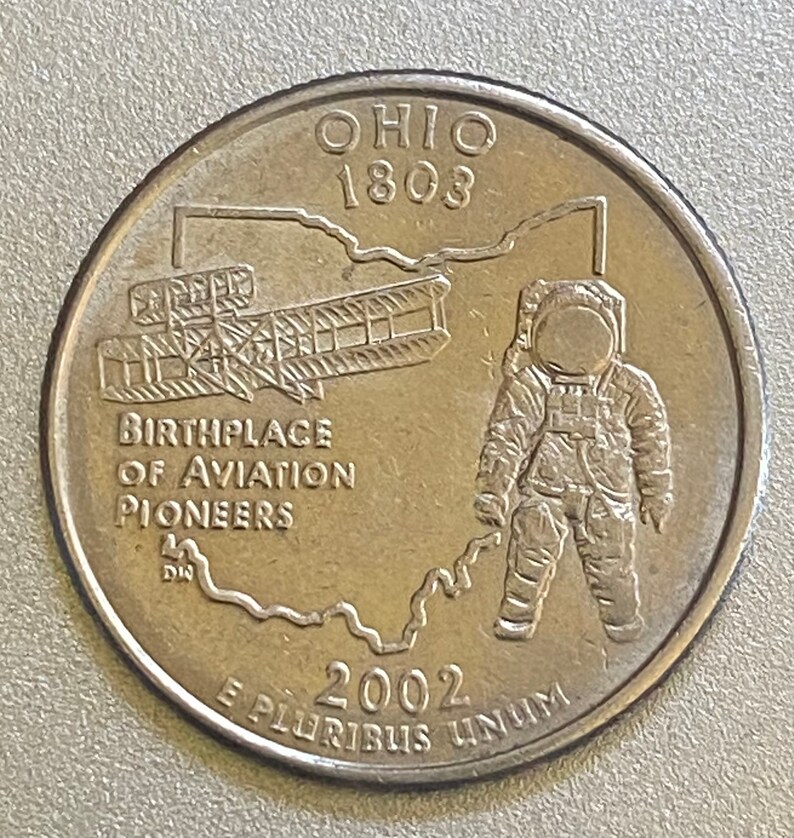 2002 P Ohio State Quarter - Etsy
