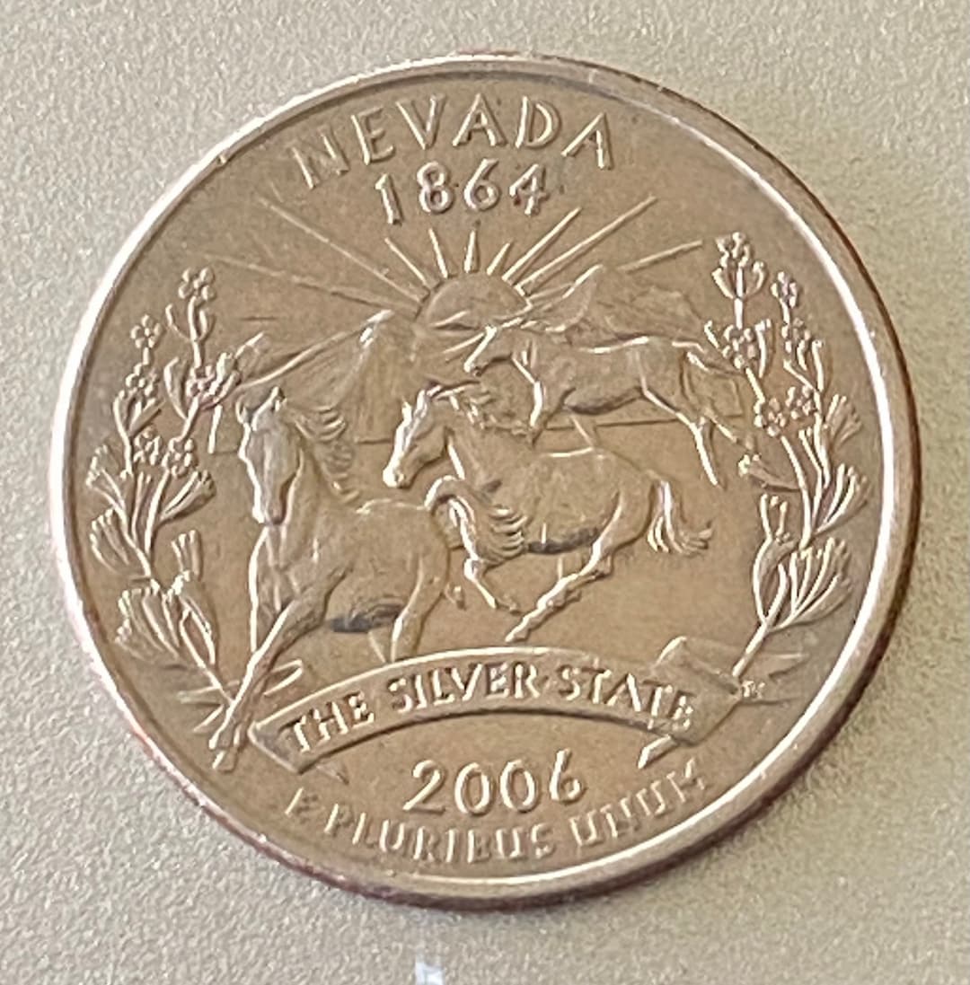 2006 D Nevada State Quarter - Etsy